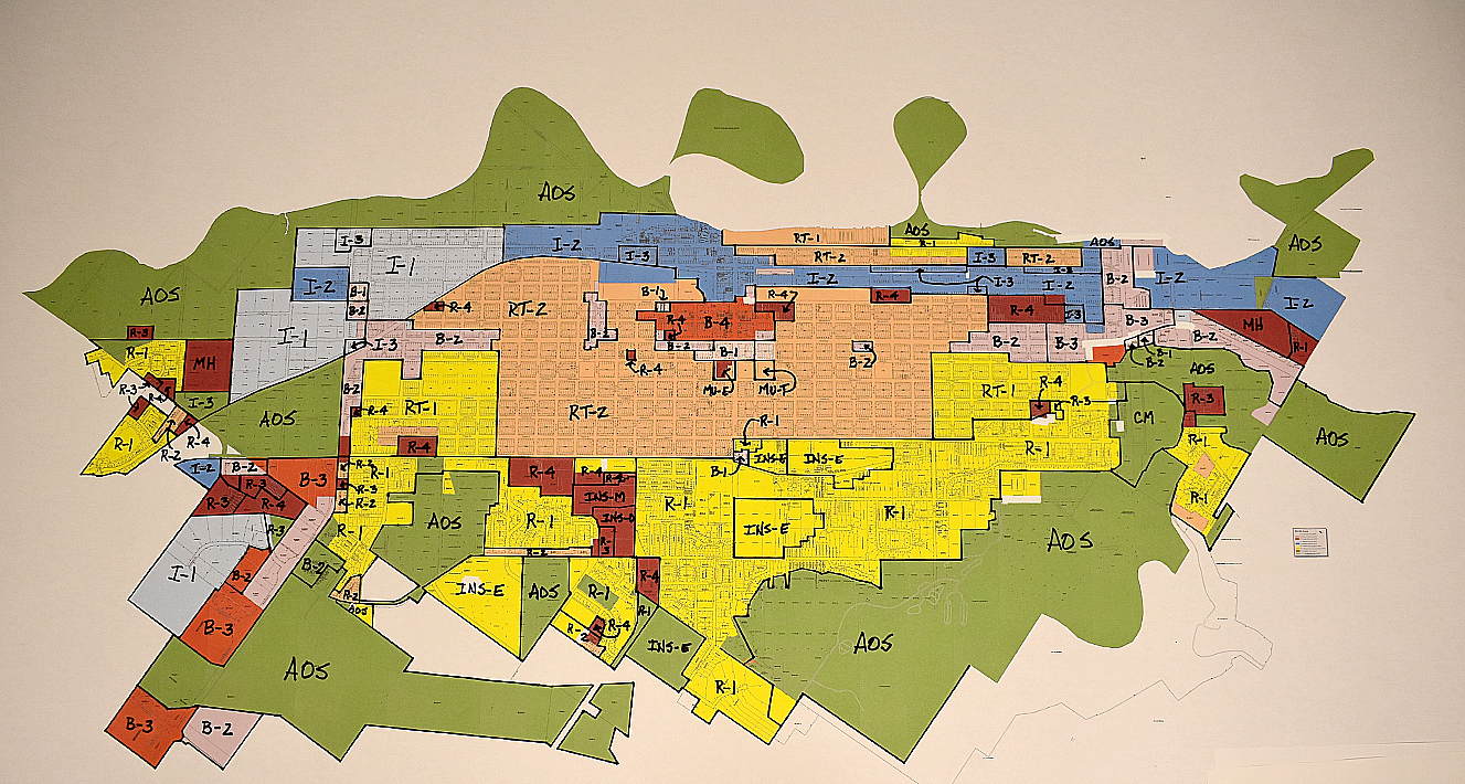 Simple Zoning Map